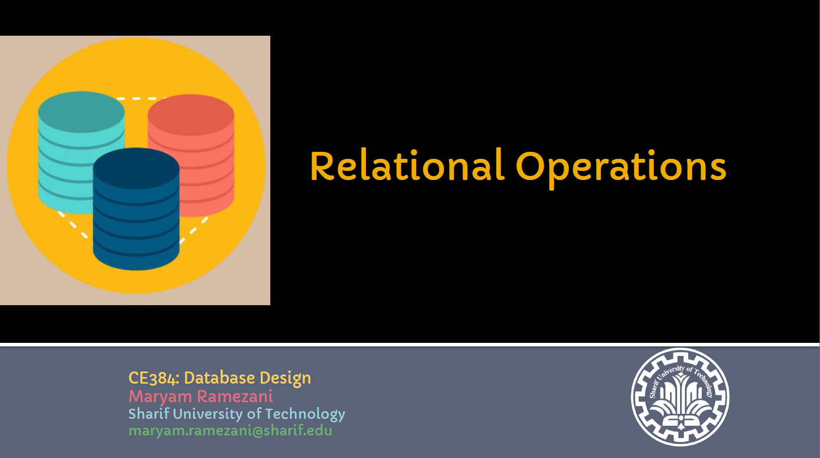 Lectures - Database / Spring 2025